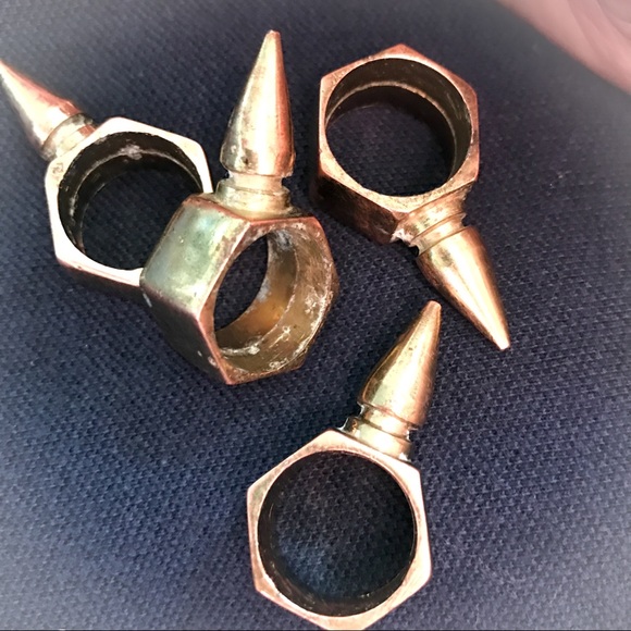 Jewelry | Brass Spike Ring | Poshmark